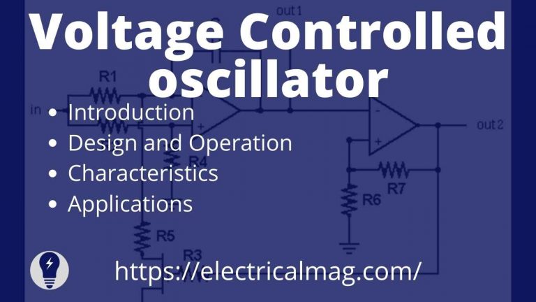 Voltage-Controlled Oscillator Characteristics & Applications ...